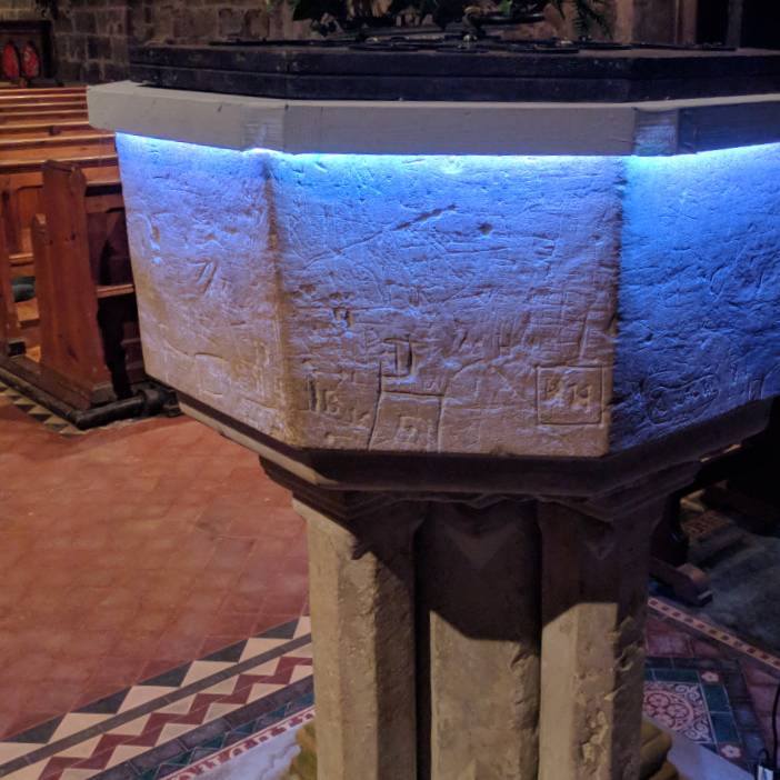 Medieval Graffiti – Friends of Old Bolingbroke Church